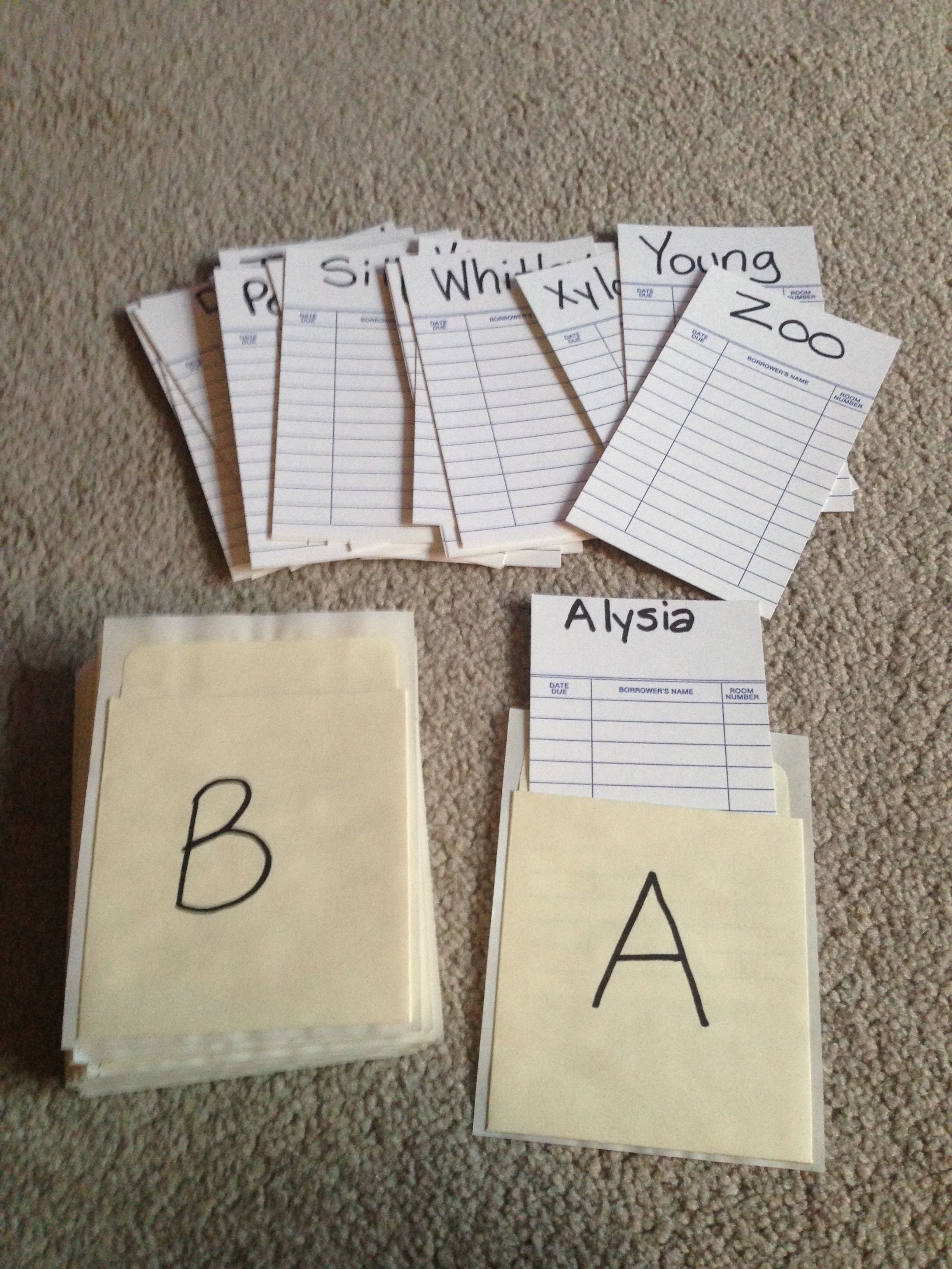 Alphabetic sorting | Task boxes, Teaching, Letters Alphabetic sorting | Task boxes, Teaching, Letters
