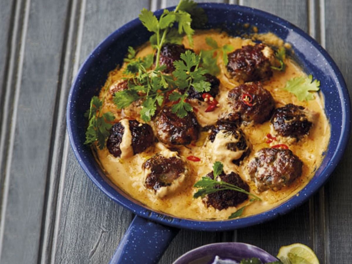 Pork Meatballs In Almond Satay Sauce Pork Meatballs Satay Sauce Satay