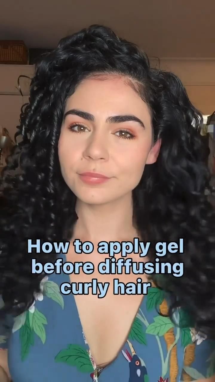 How To Apply Gel To Curly Hair Before Diffusing Artofit