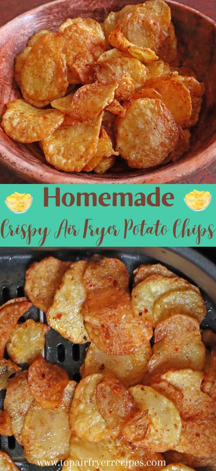 Crispy healthy air fryer potato chips – Artofit Crispy healthy air fryer potato chips – Artofit