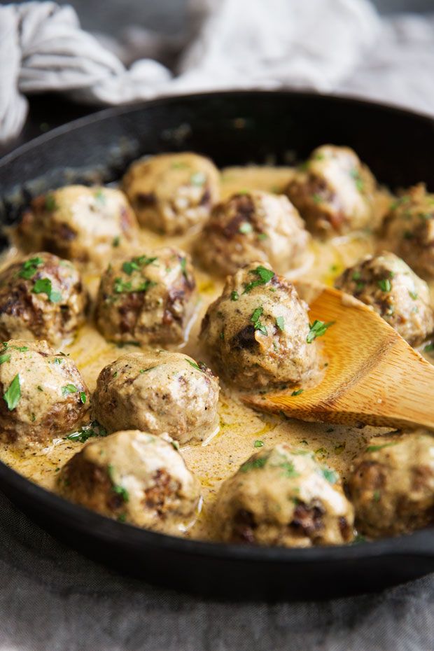 Seriously Amazing Swedish Meatballs In Brown Gravy Hearty And