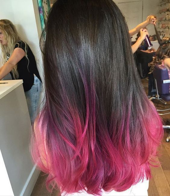 Pink Ombre Hair Hair Color Pink Hair Dye Colors Hair Inspo Color