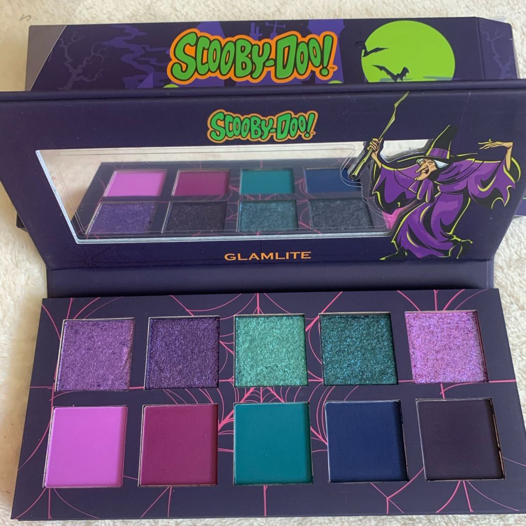 Glamlite x Scooby Doo Eyeshadow Palette Creeps & Crawls BNIB | Face ... Glamlite x Scooby Doo Eyeshadow Palette Creeps & Crawls BNIB | Face ...