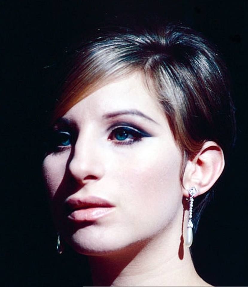 Barbra Barbra Streisand Girl Humor Ear Cuff Pearl Earrings Pearls Film Funny Jewelry Fashion