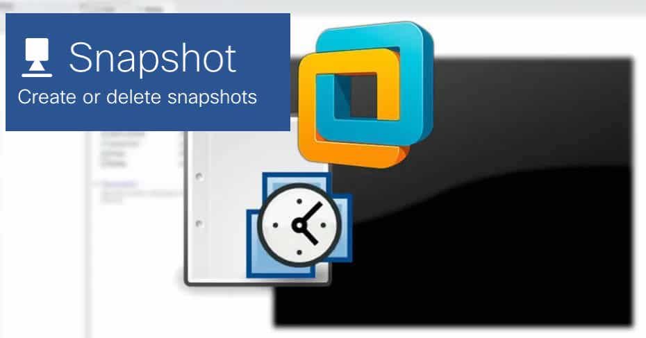 Create Or Delete Snapshots On Vmware Workstation Artofit