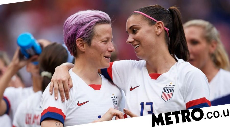 Megan Rapinoe Reacts As Us Womens Football Team Settle 24m Equal Pay