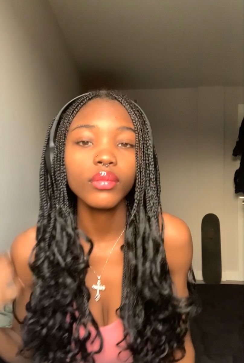 Braids Inspo Natural Hair Braids Pretty Braided Hairstyles Cute Box Braids Hairstyles