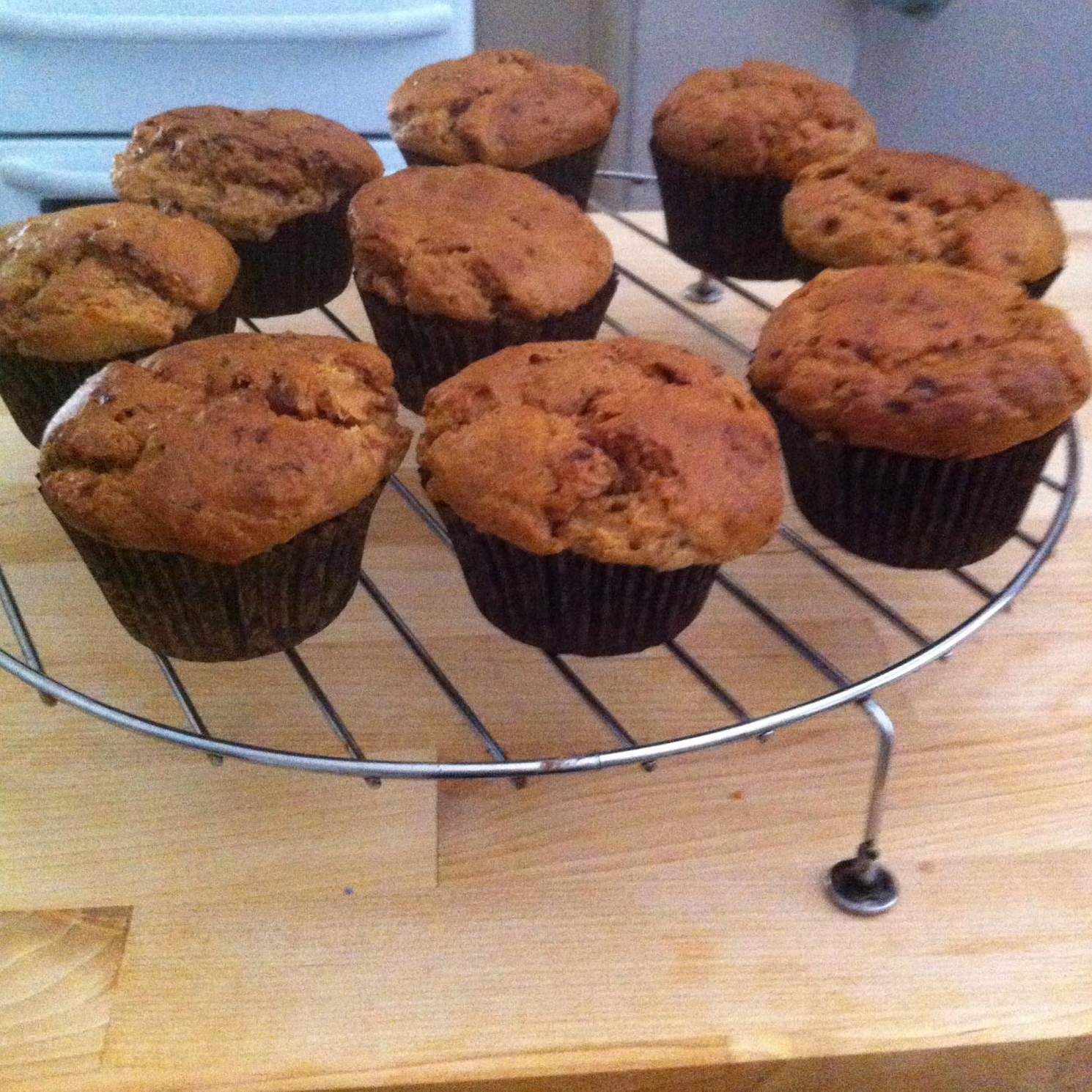 Banana Sultana And Oat Bran Muffins No Added Sugar Recipe Baking Sweet No Sugar Foods