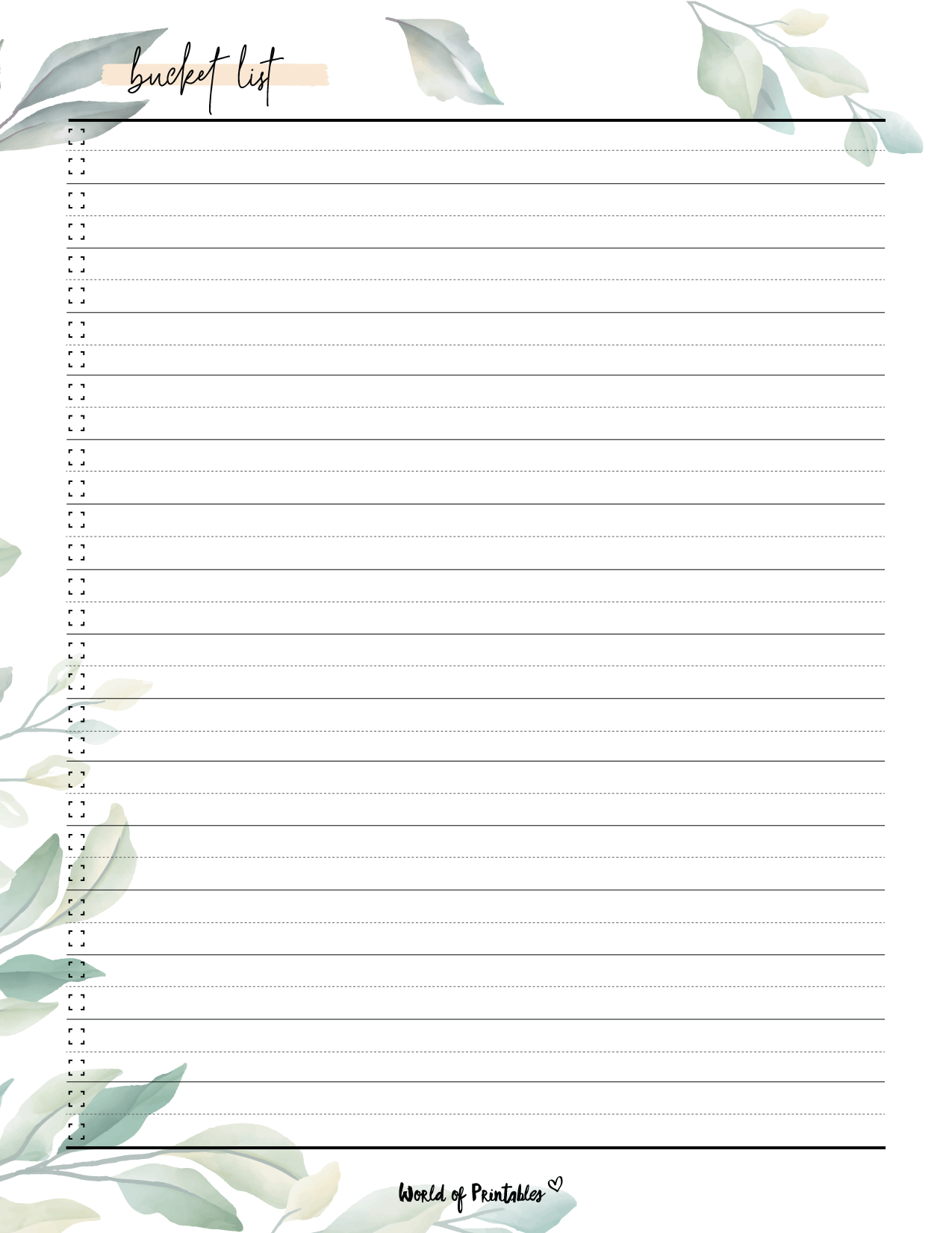 Bucket List Print, Bucket List Journal, Bucket List Family, Study ... Bucket List Print, Bucket List Journal, Bucket List Family, Study ...