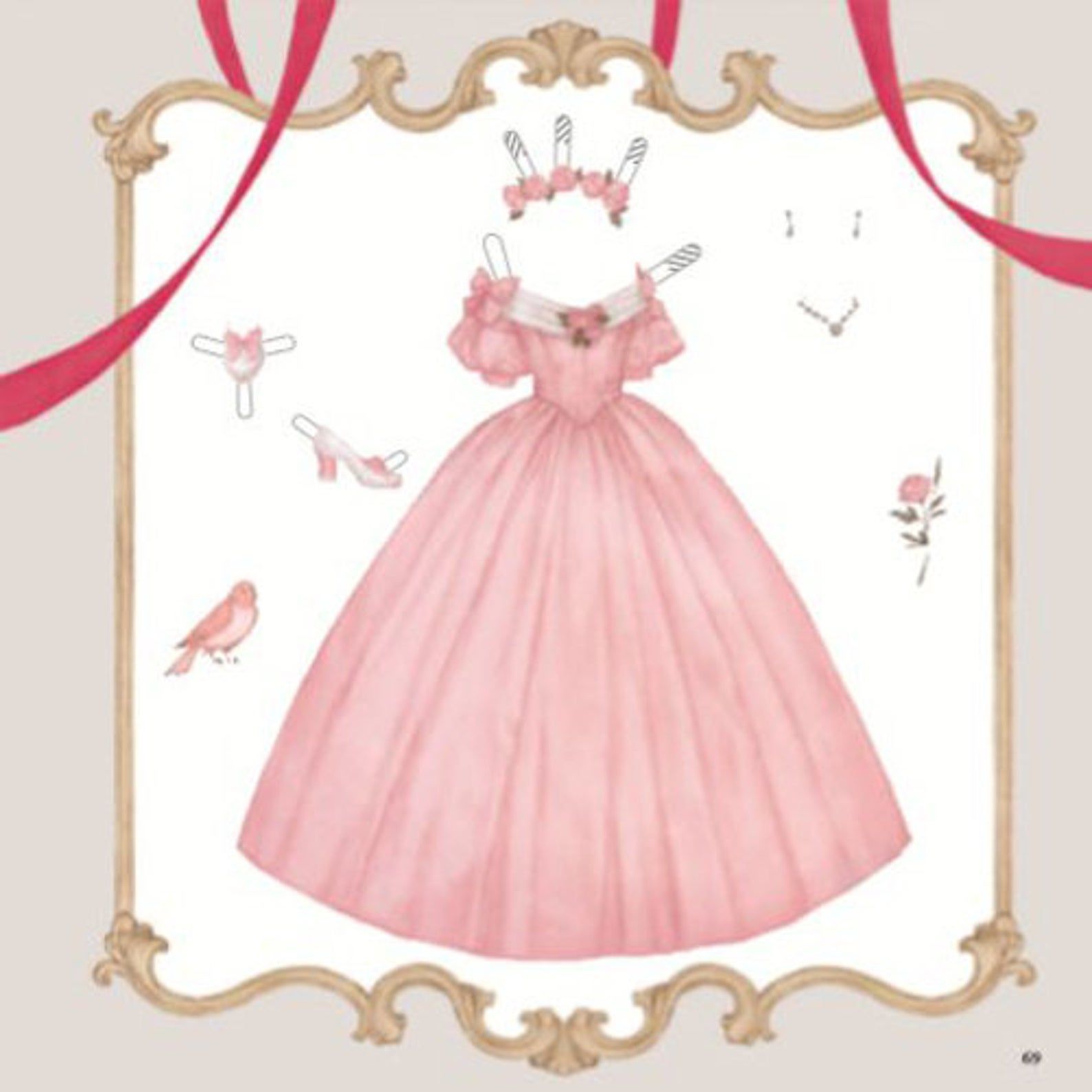 Cinderella Paper Doll Book