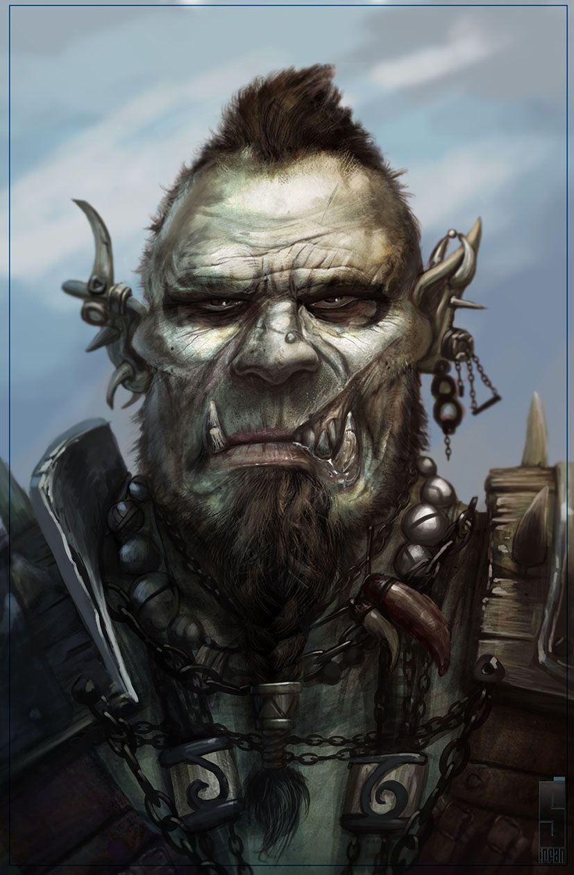Orc By Saadirfan On Deviantart Character Art Fantasy Artwork