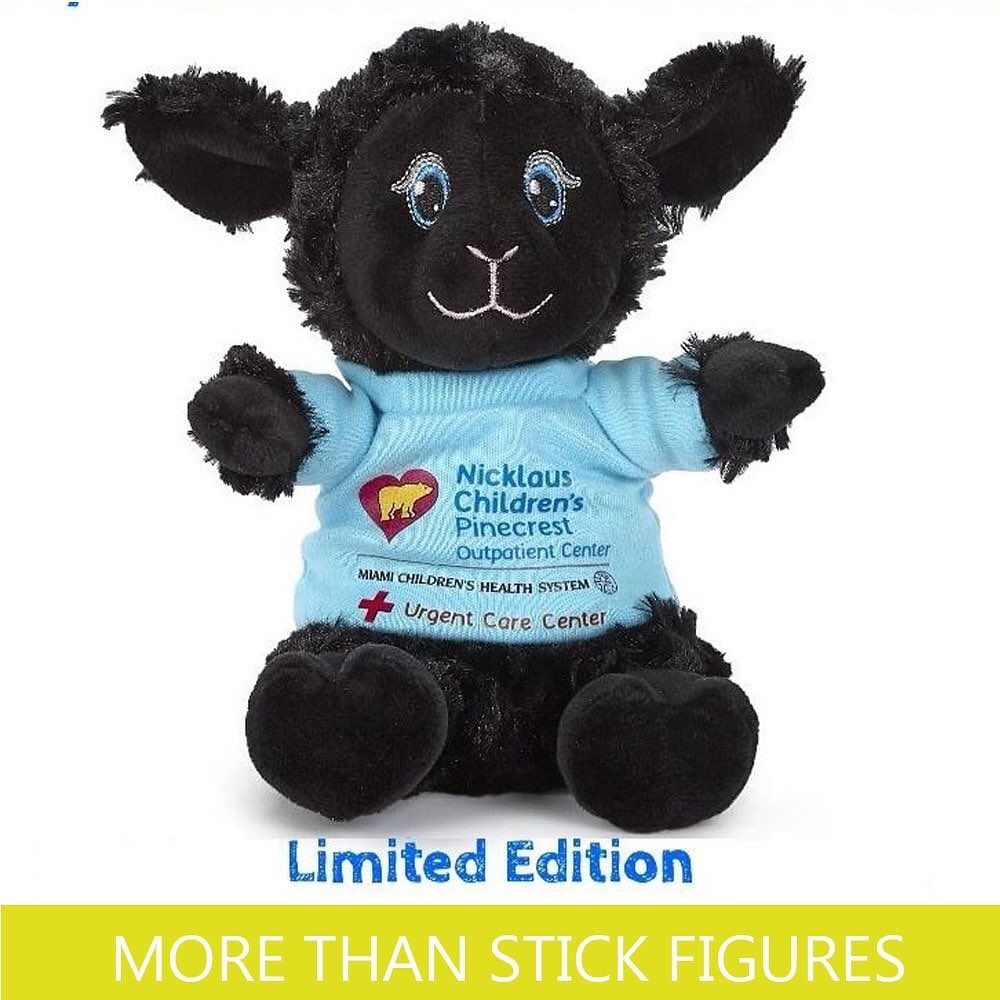 This Black Sheep Is One We Can Get Behind Our Custom Branded Limited Edition Plush Black Sheep