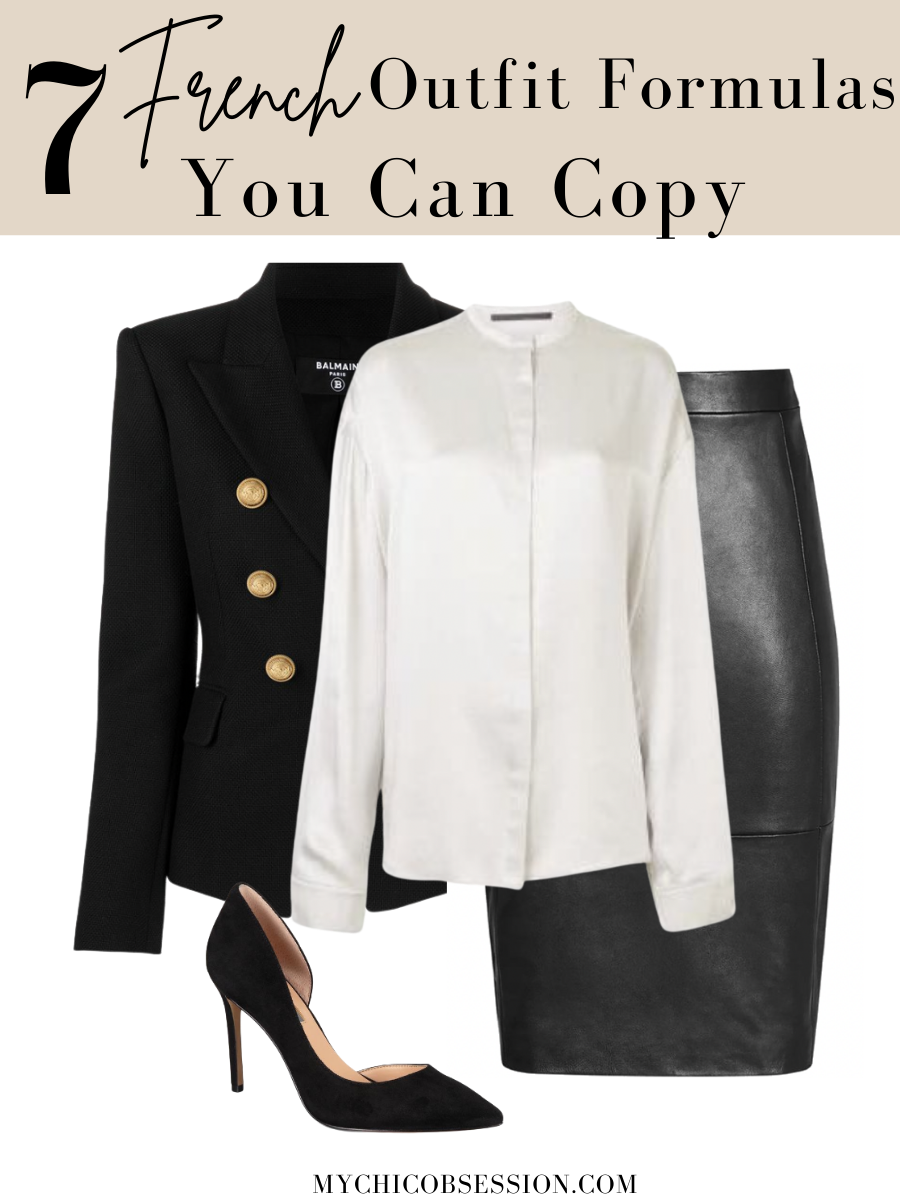 7 French Outfit Formulas You Can Copy My Chic Obsession French