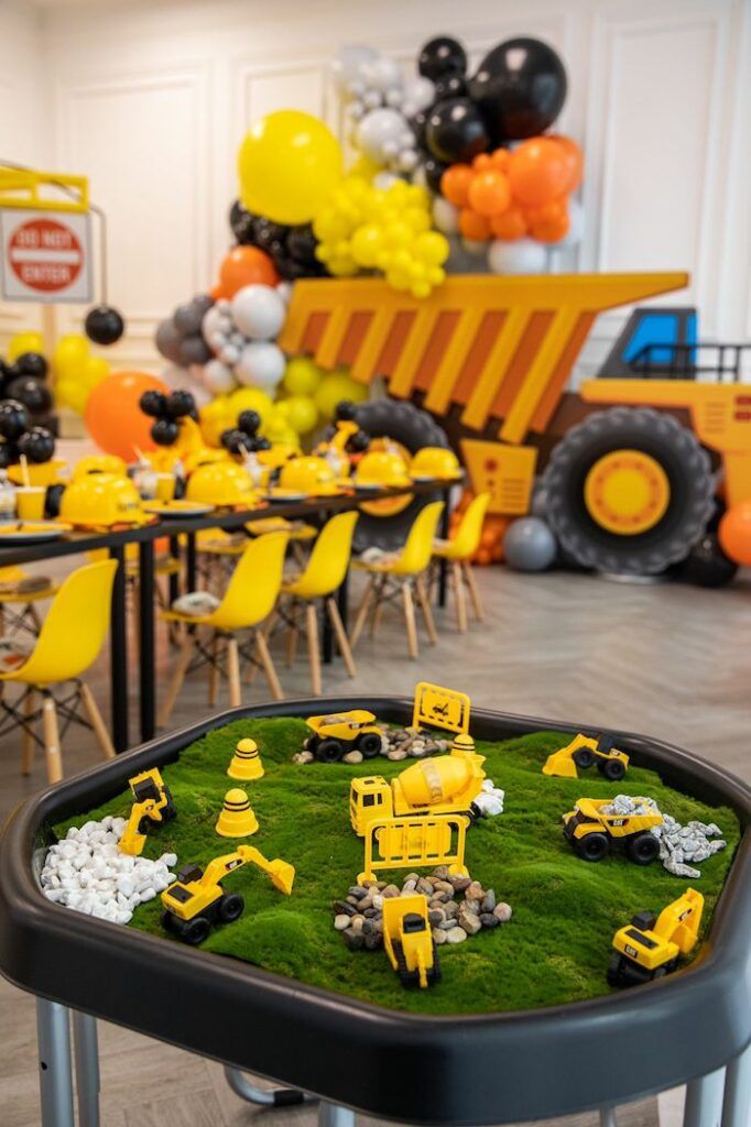 Construction Party Karas Party Ideas Construction Birthday Parties