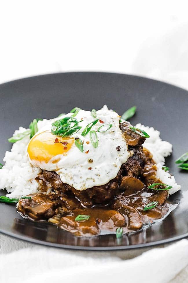 A Loco moco is the perfect weeknight 30-minute meal with a tasty cooked ... A Loco moco is the perfect weeknight 30-minute meal with a tasty cooked ...