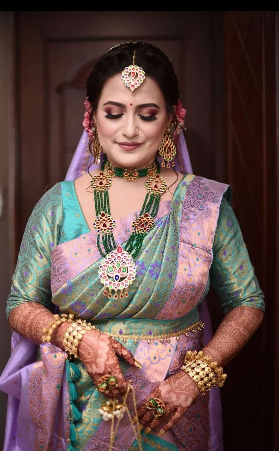 Assamese Bride Red Bridal Lehenga Pakistani Saree Designs Party Wear New Saree Designs
