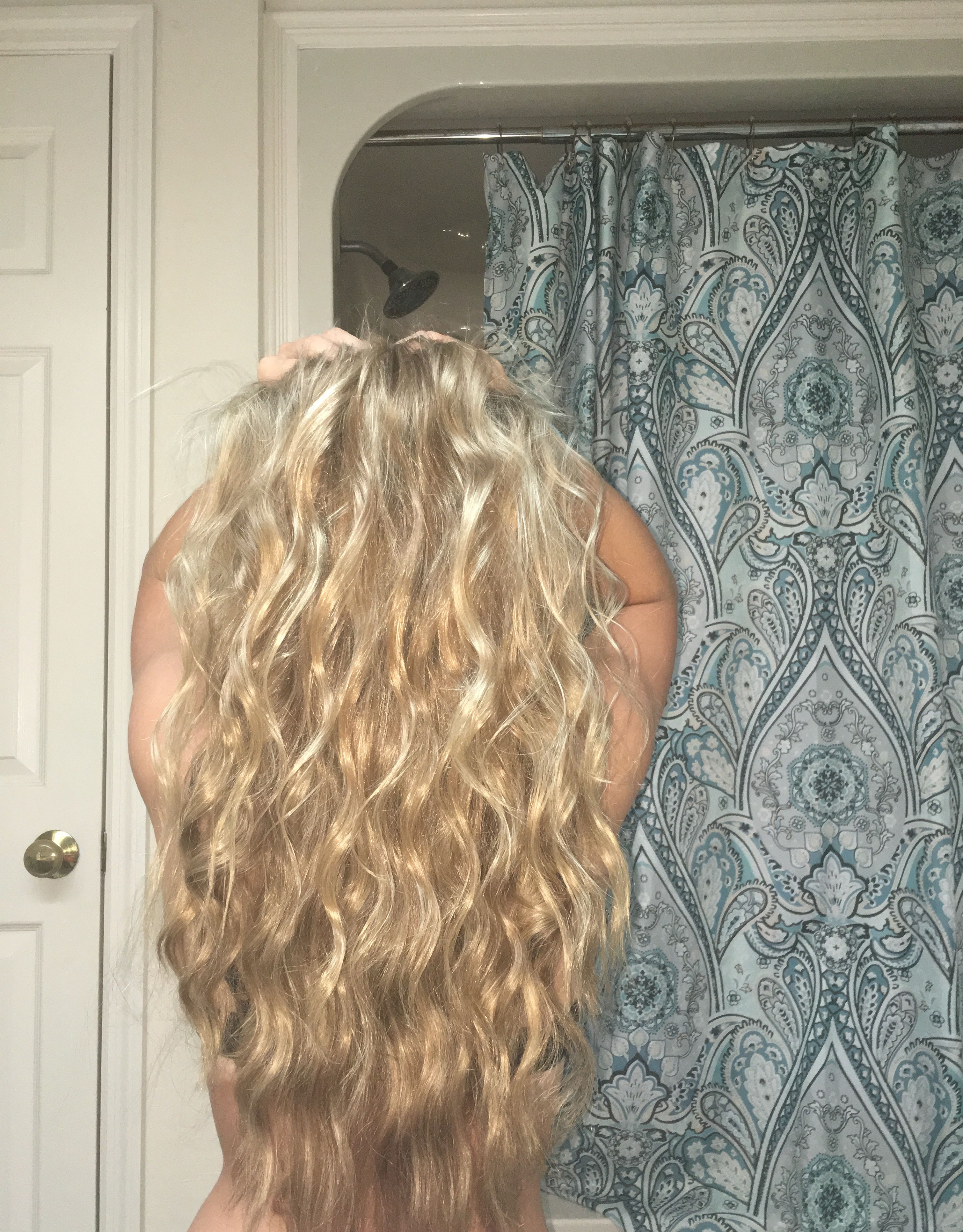 Blonde Beach Waves In 2024 Beach Blonde Hair Blonde Wavy Hair Wavey Hair