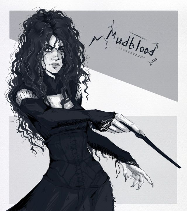 蛍火の杜へ Bellatrix Lestrange Bellatrix Lestrange Drawing Harry Potter Artwork