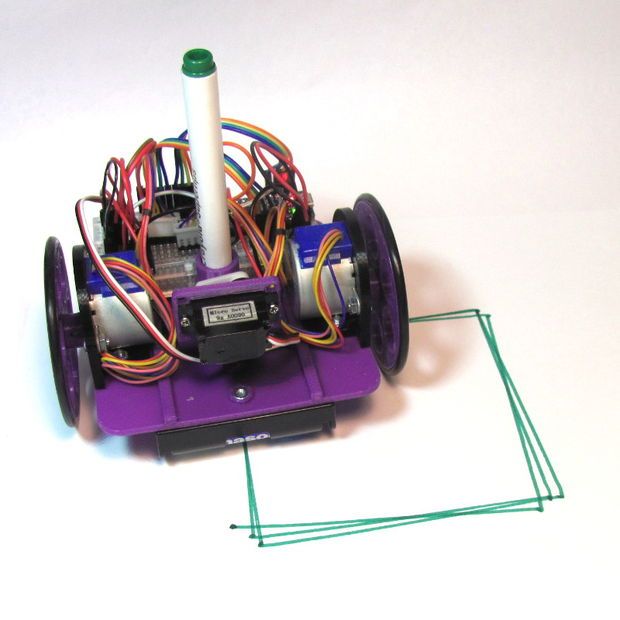Low Cost Arduino Compatible Drawing Robot Arduino