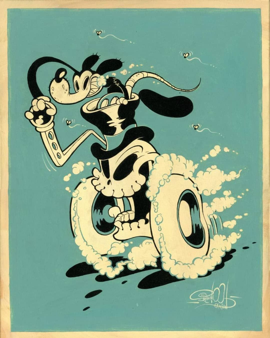 Shawn Dickinson Shawndickinsonart • Foto E Video Di Instagram Retro Disney Characters
