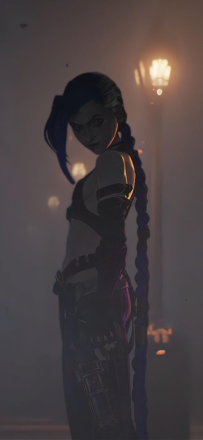 Jinx From Arcane Wallpaper League Of Legends Characters Lol League