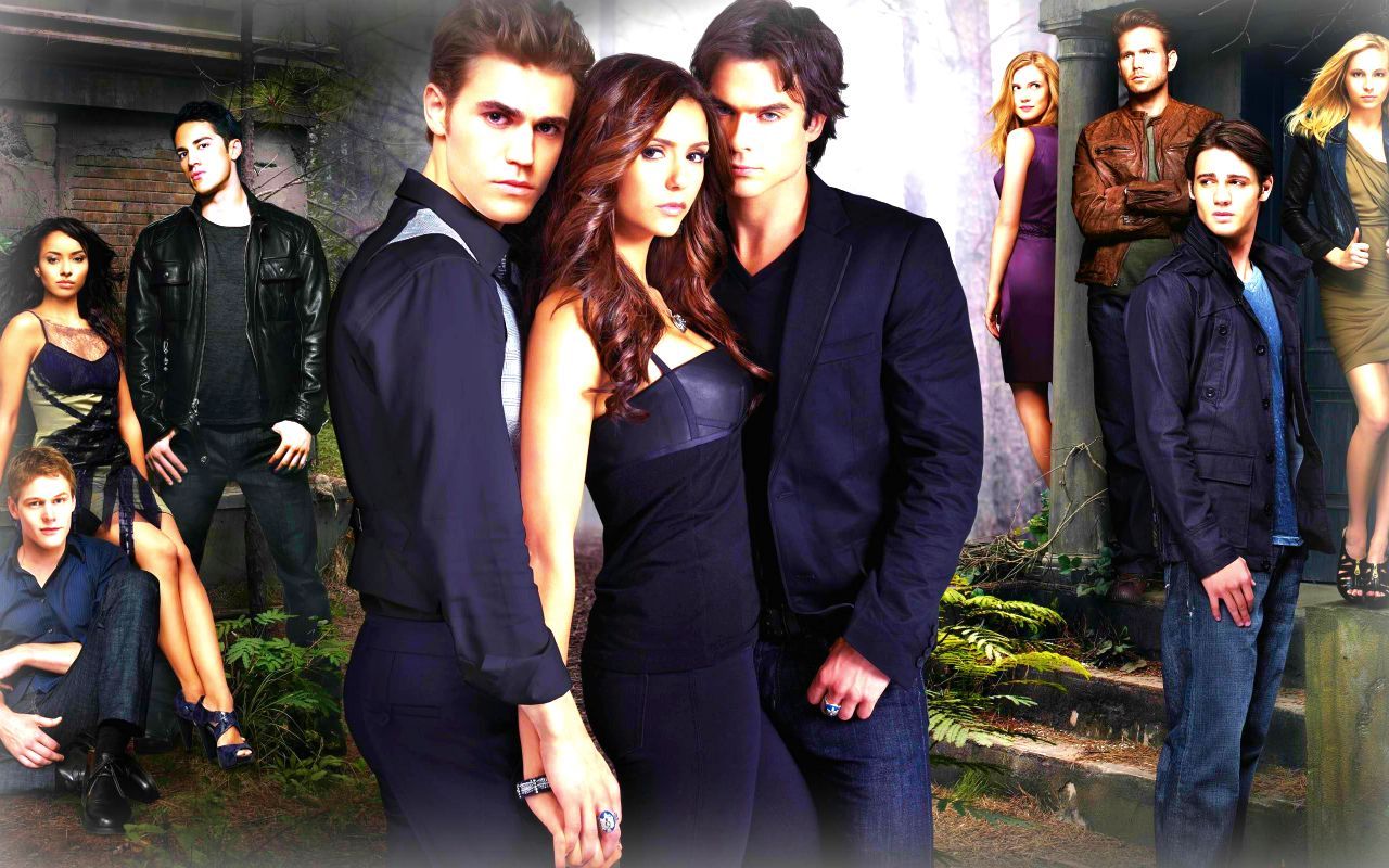 The Vampire Diaries Castmattbonnietylerstefanelenadamonaunt