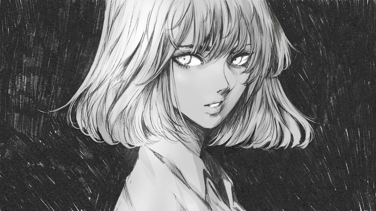 World Of Our Fantasy Menina Anime Arte Estranha Desenho