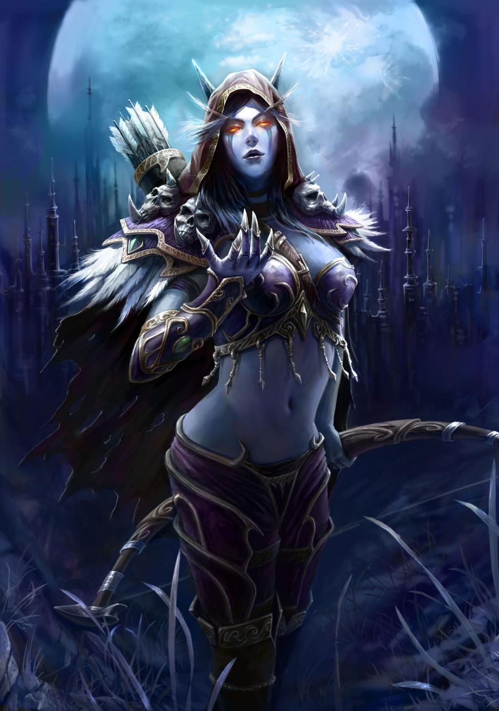 Sylvanas Windrunner World Of Warcraft Sylvanas Windrunner Warcraft Art