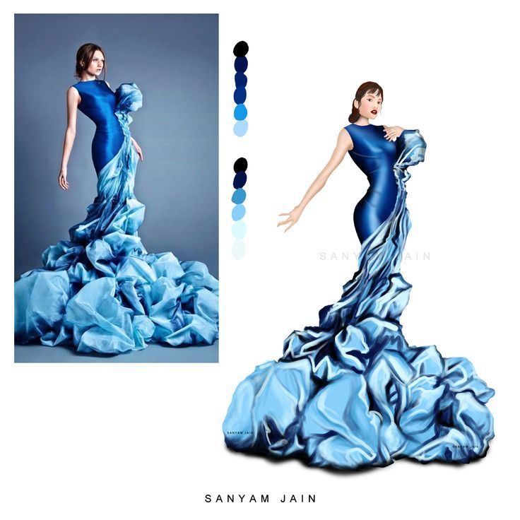 Digital Fashion Illustration And Sketch By Sanyam Jain Learn Online