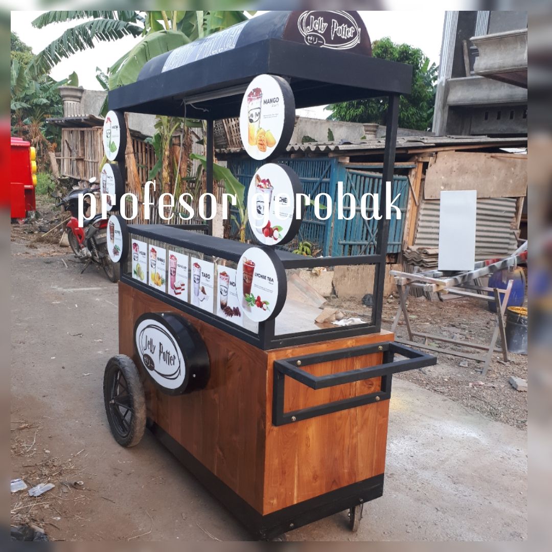 44 Gambar Model Dan Desain Gerobak Usaha Unik Dan Modern Yang Mampu