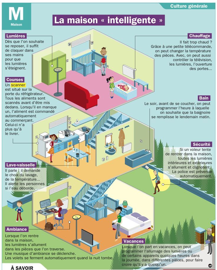 Educational infographic & data visualisation La maison « intelligente ... Educational infographic & data visualisation La maison « intelligente ...