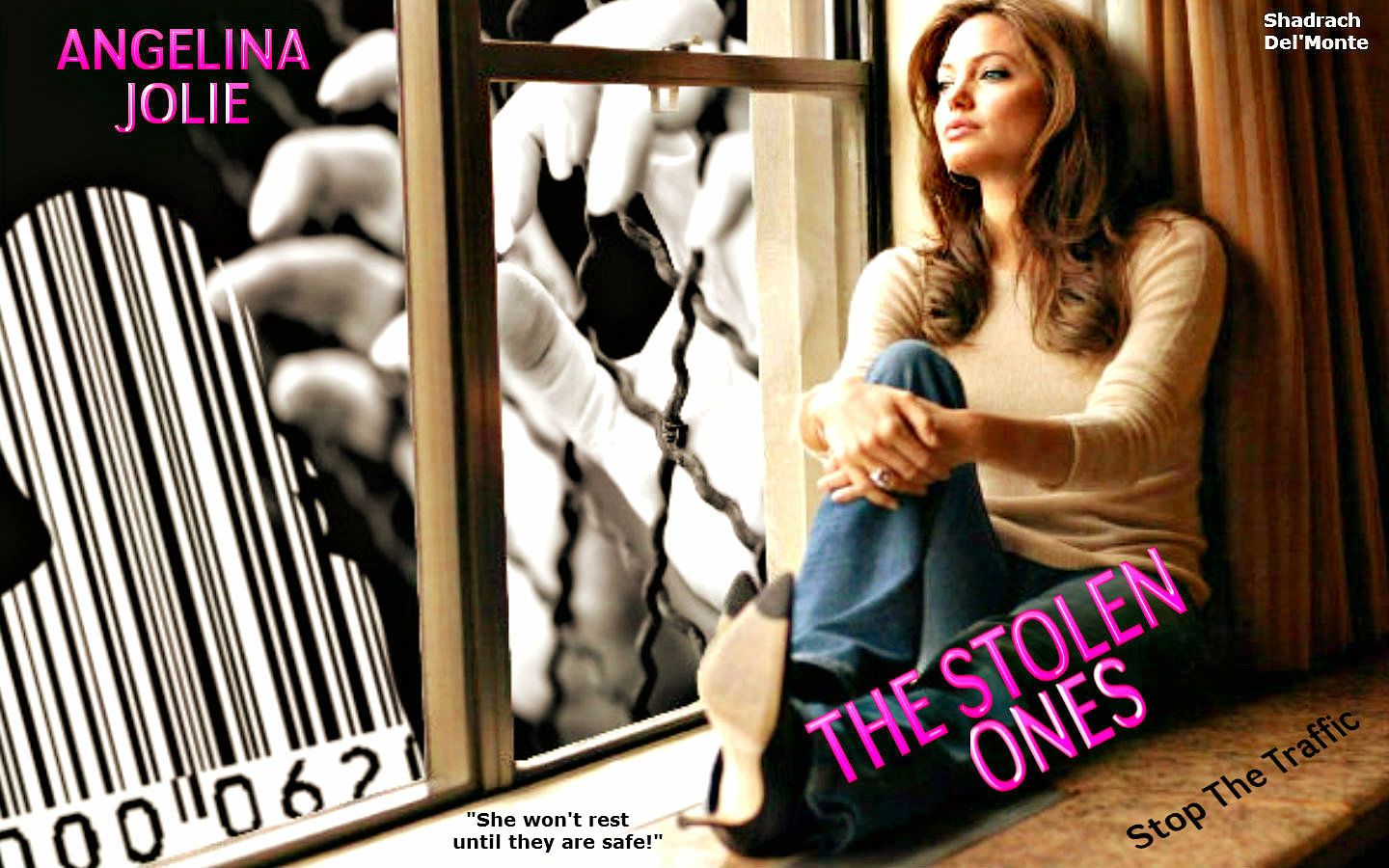The Stolen Ones Stop The Traffic Angelina Jolie Angelinajolie ©shadrachdelmonte Angelina