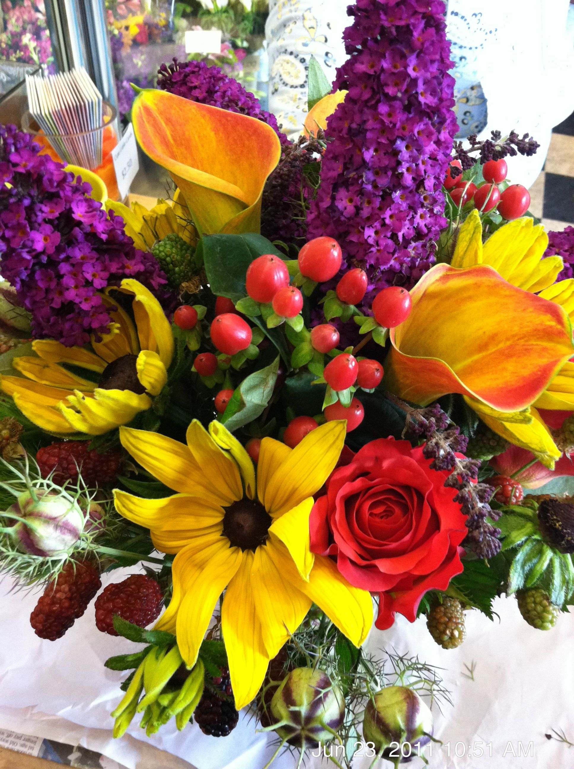 Sassy Susan California Florist Floral Arrangements Flowers
