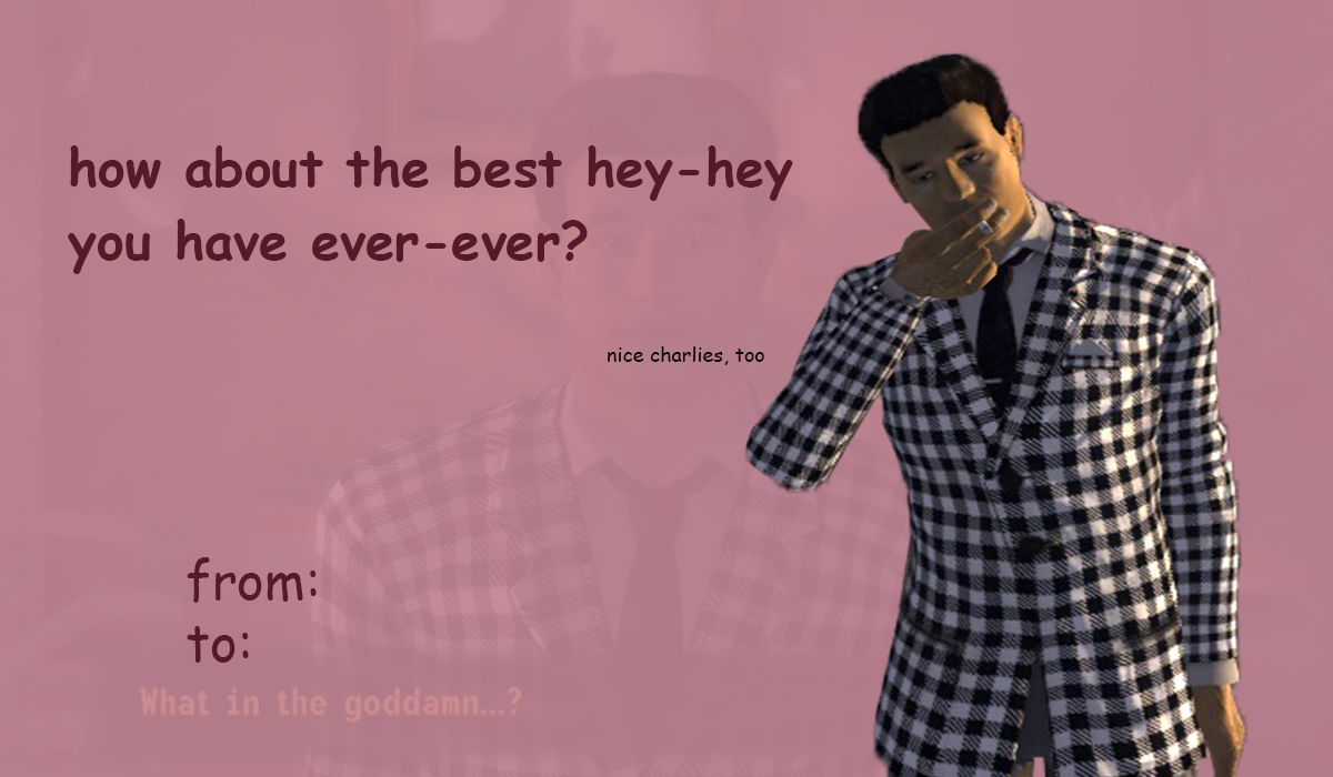 Benny Fallout New Vegas Valentines Day Card In 2024 Fallout New Vegas Fallout I Kill People
