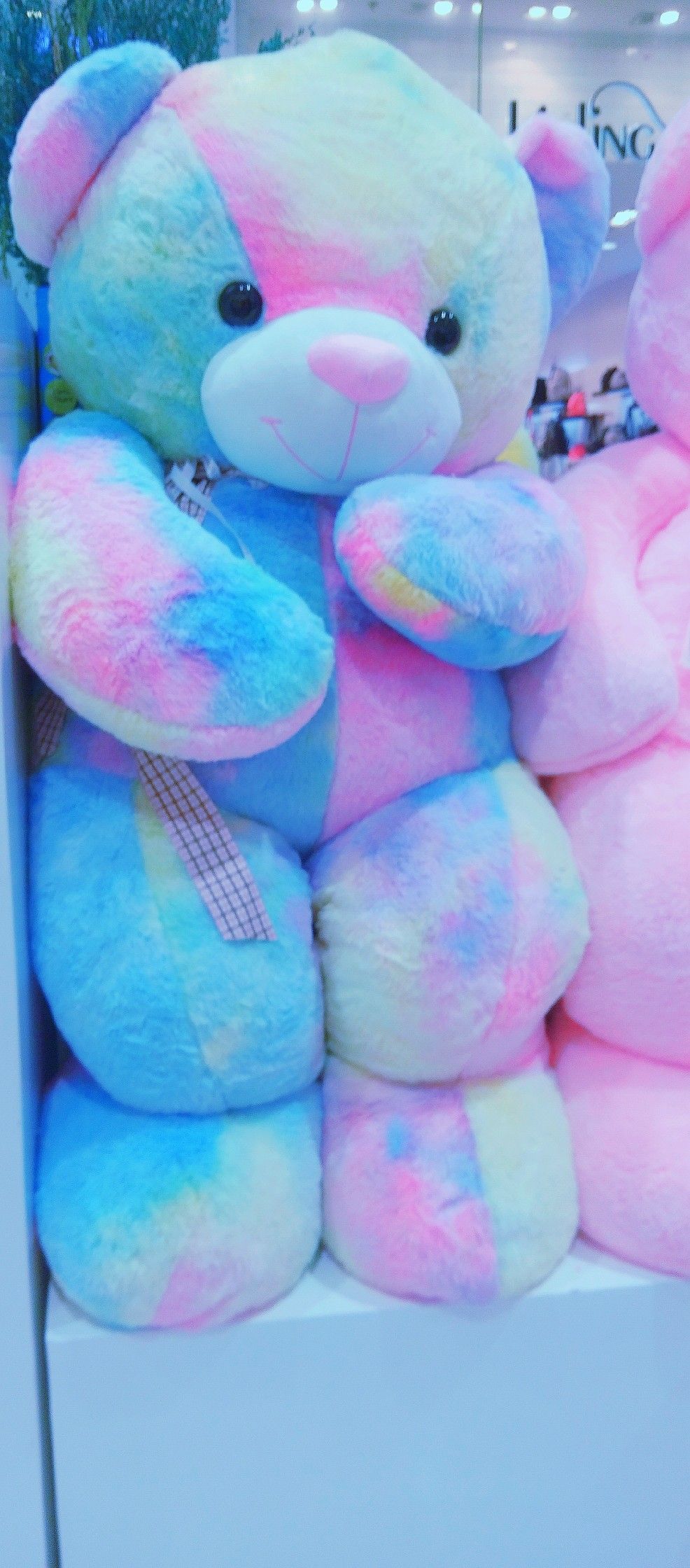 Rainbow Teddy Bear Rainbow Teddy Bear Giant Teddy Bear Jumbo Teddy Bear
