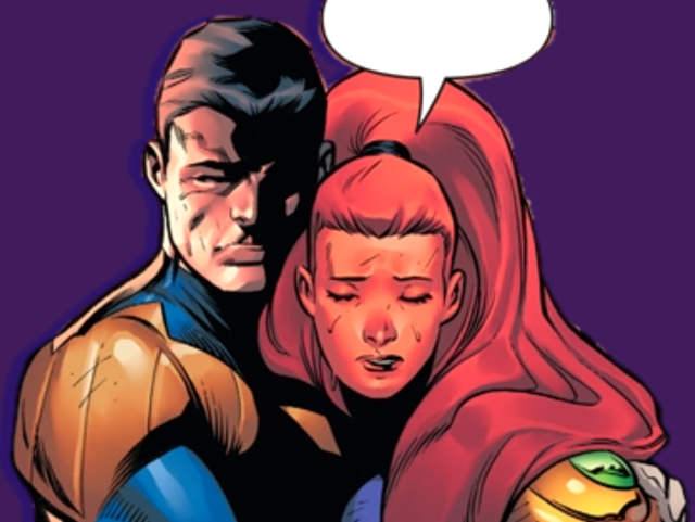Pin On Dick Grayson And Starfire