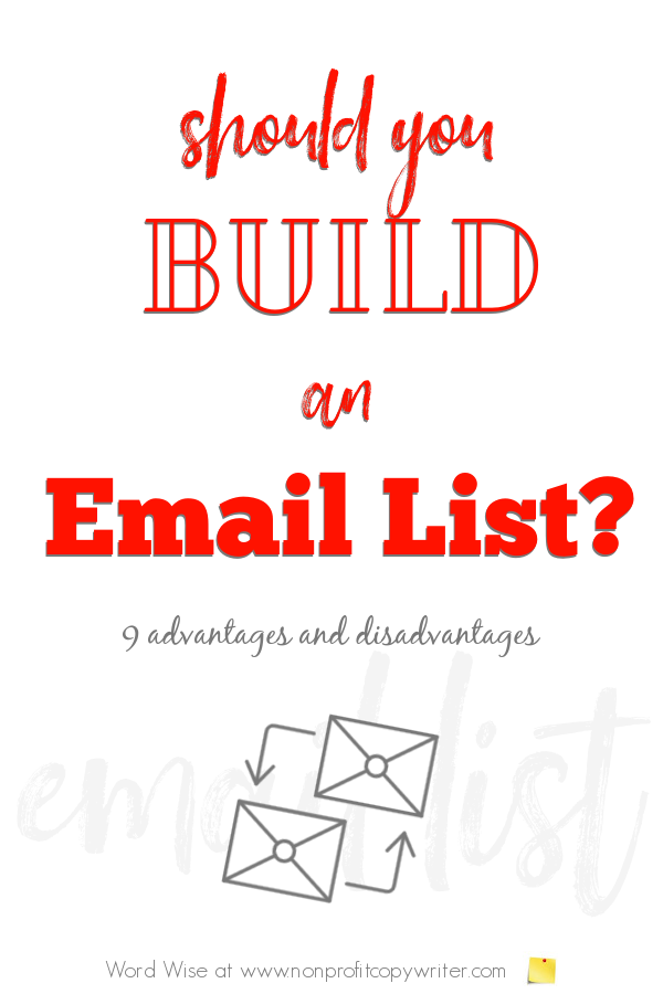 Why You Should Build an Email List Why You Should Build an Email List