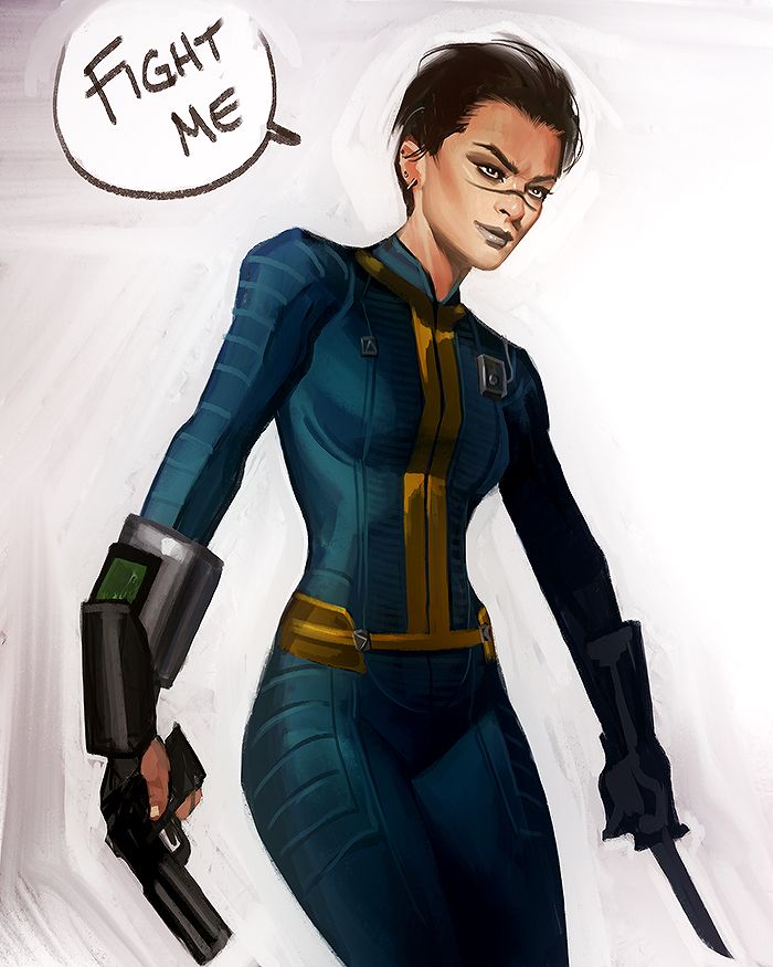Fallout Fan Art Fallout Concept Art Fallout Game Fallout New Vegas Vault Dweller Fallout