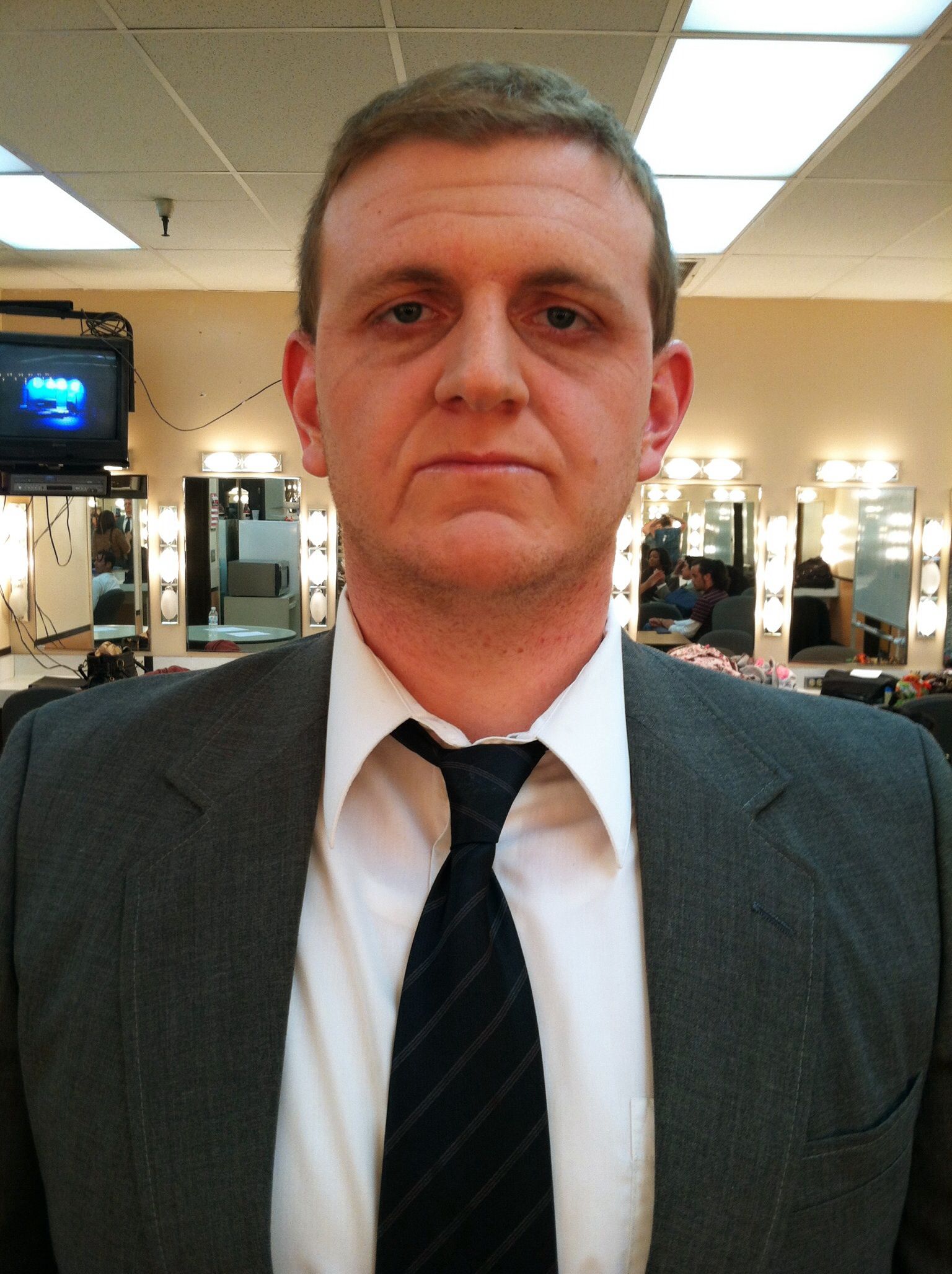 I Applied His Old Age Makeup To Make Him Look Like Hes In His 50s He