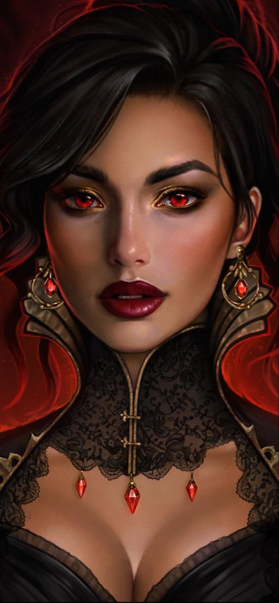 Fantasy Art Women Beautiful Fantasy Art Dark Fantasy Art Fantasy Girl Vampire Girls Vampire