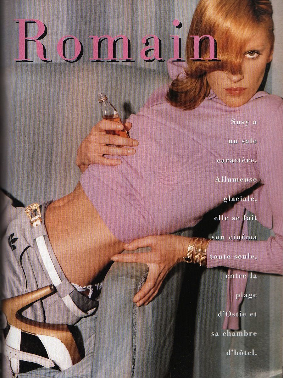 Susie Bick By Marc Hispard And Carine Roitfeld For Glamour France Feb 1994 Glamour France