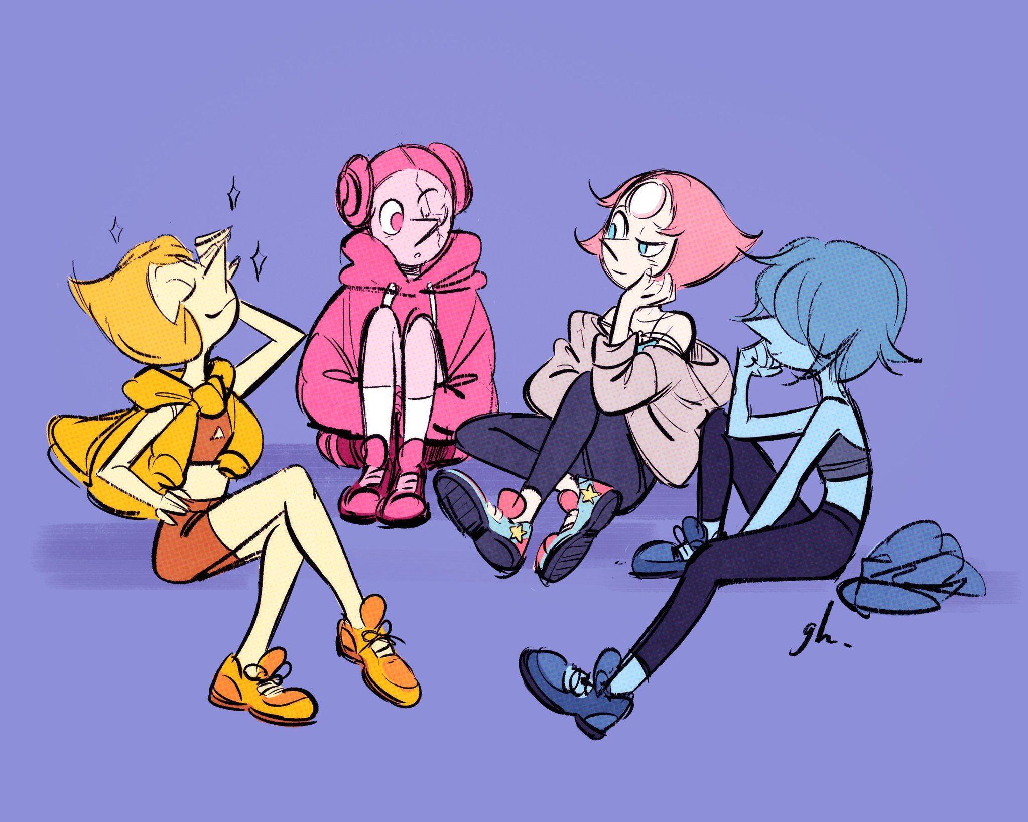 Shocking Pearl Steven Universe Coloring Pages In 2021
