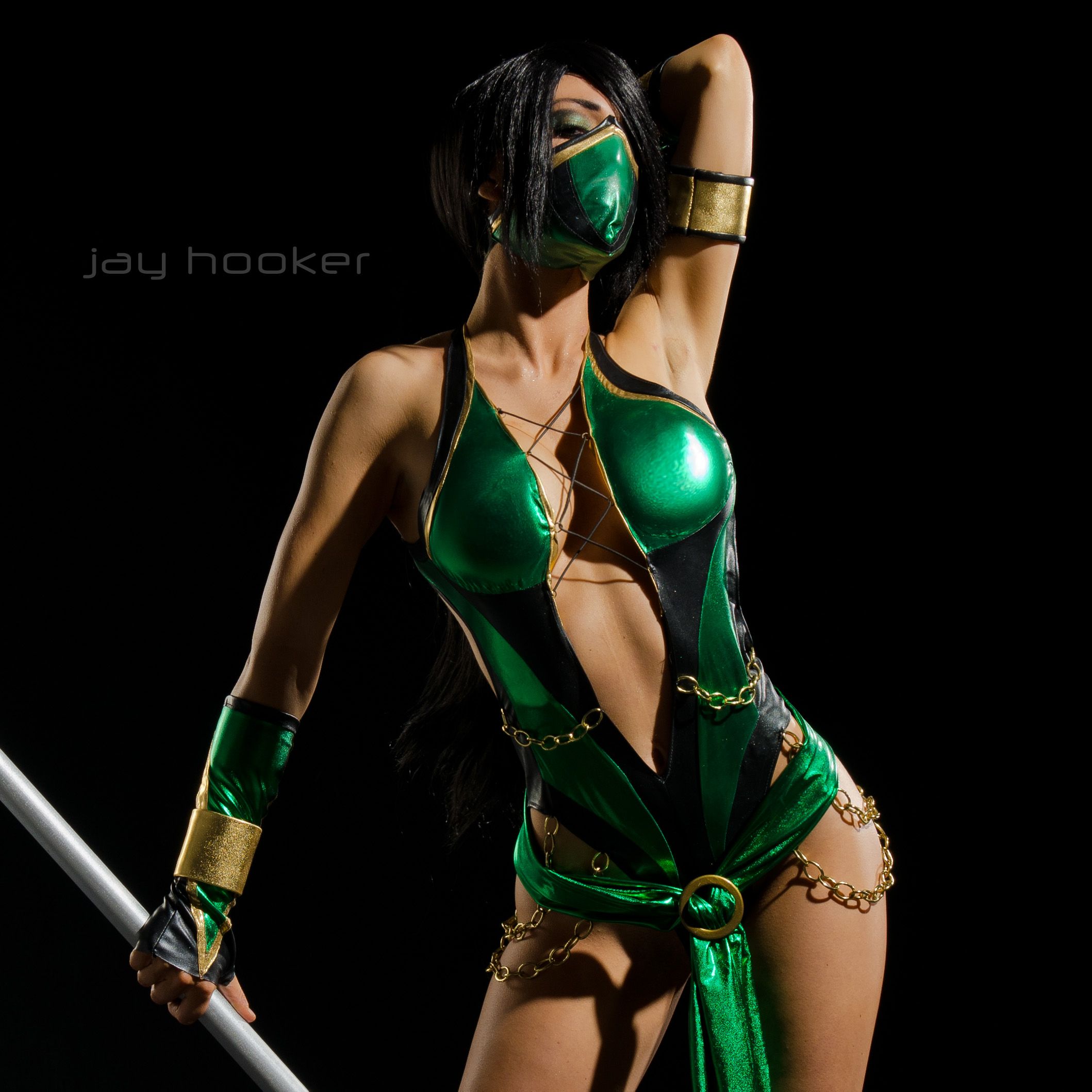 Jade Cosplay Mortal Kombat 9 Video Games