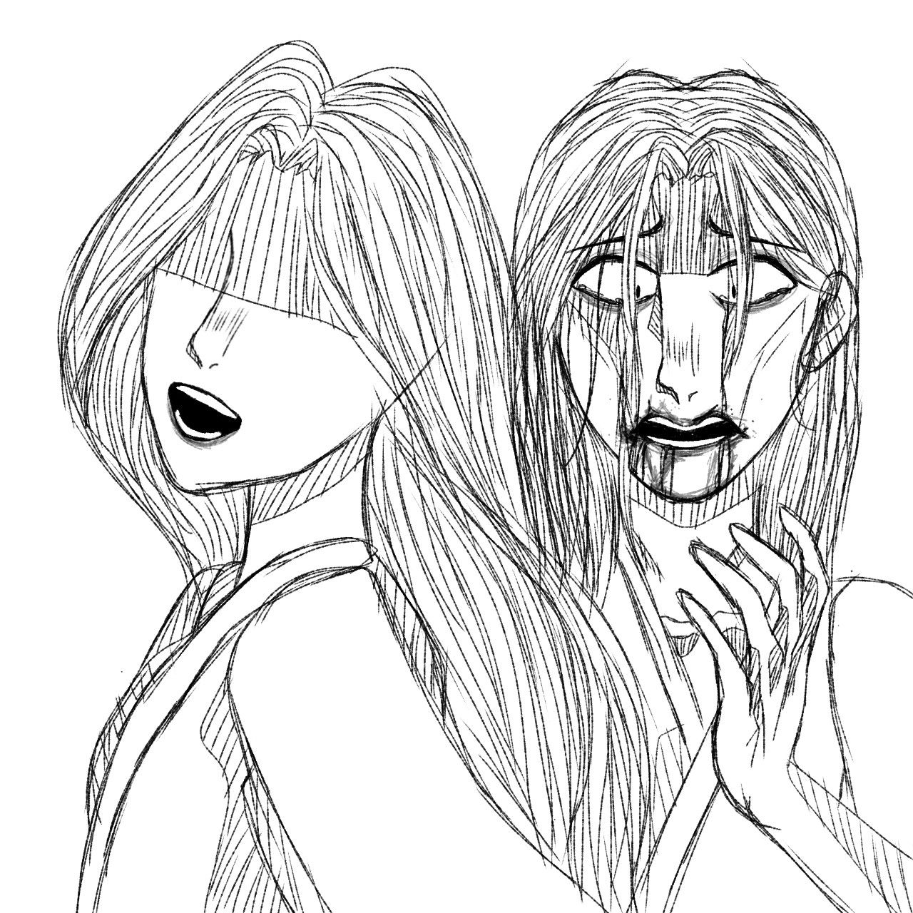 Rin And Mio The Mimic In 2022 The Mimic Model Poses Photography