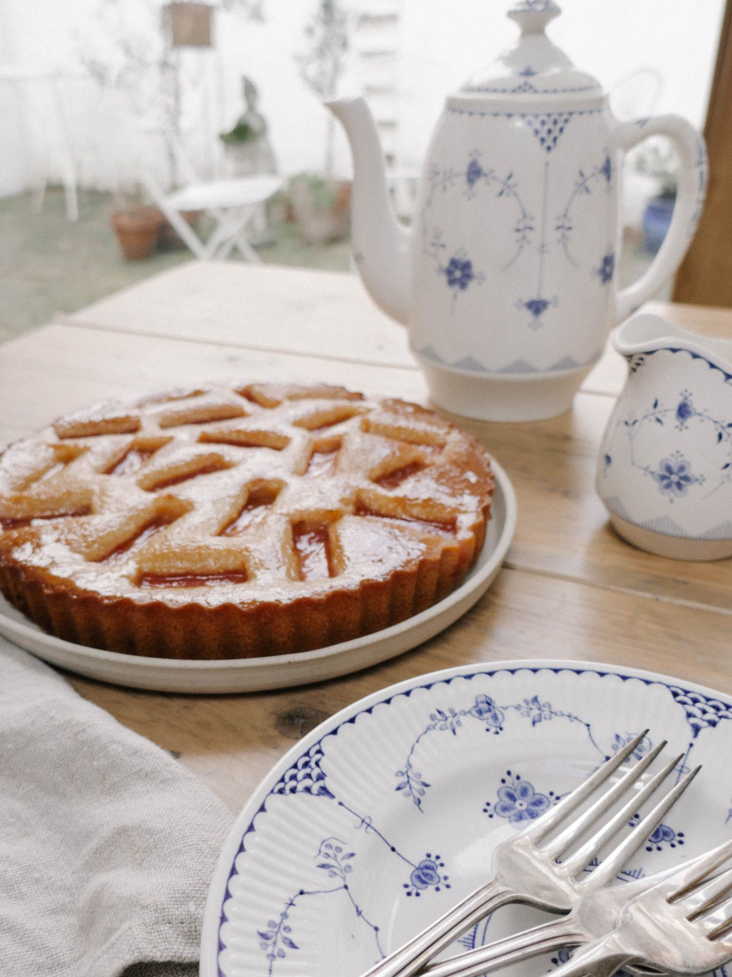 Frangipane tart, Rhubarb, Tart Frangipane tart, Rhubarb, Tart
