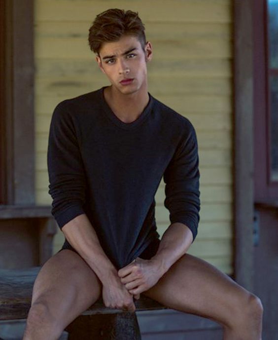 Scott Gardner Scott Gardner Long Sleeve Tshirt Men Male Models