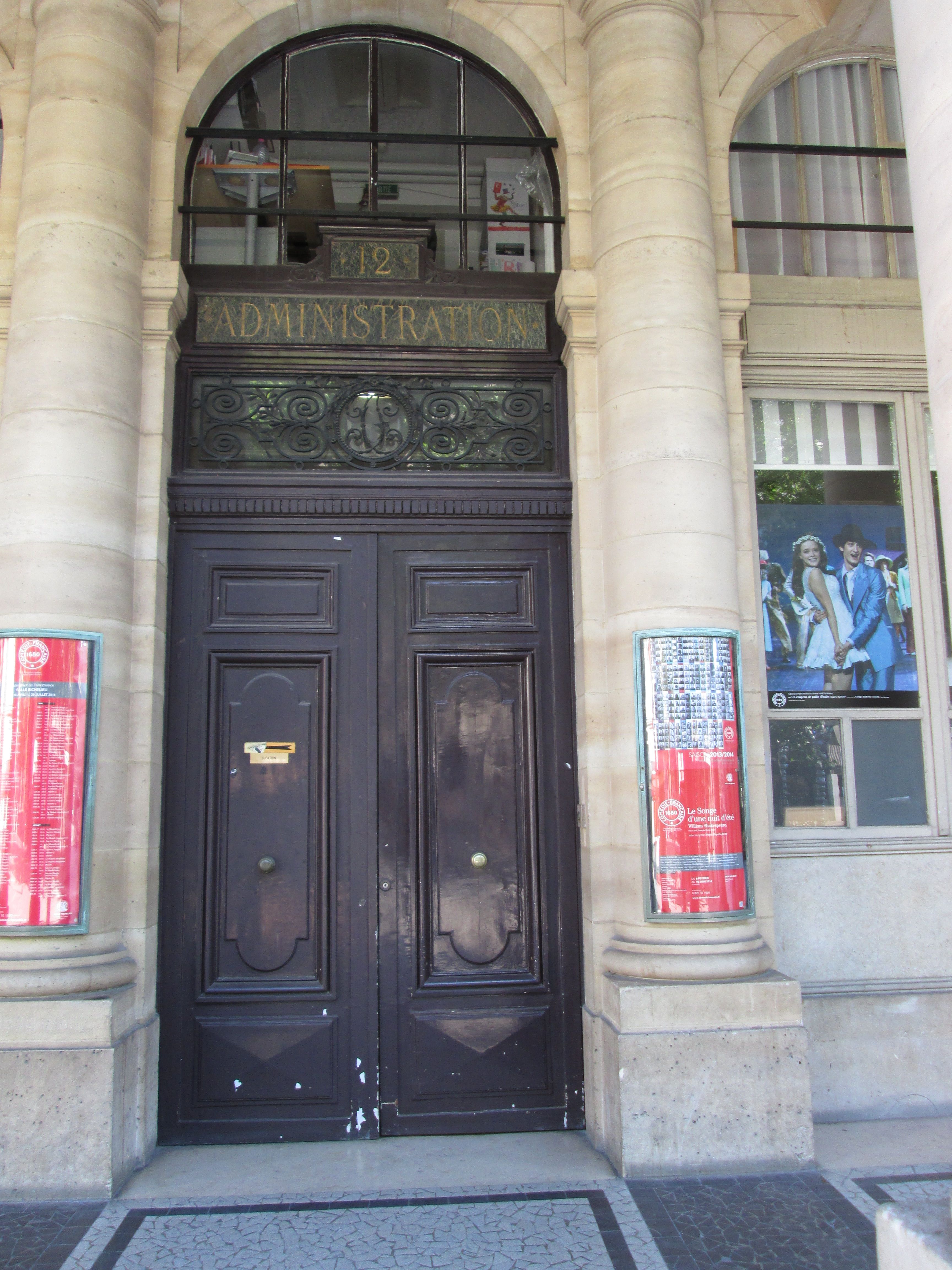 J'ai visité les coulisses du Français, compte-rendu bientôt sur ... J'ai visité les coulisses du Français, compte-rendu bientôt sur ...
