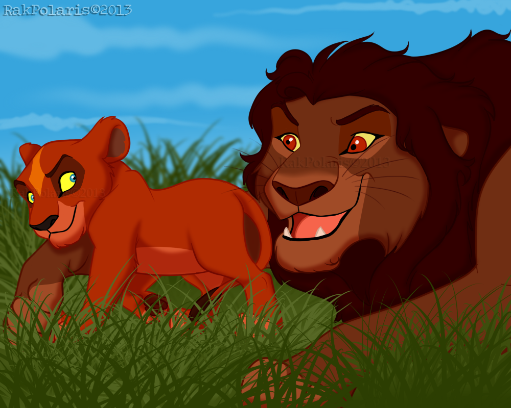 Tlk Mohatu And Cub Uru Rey Leon Los Hermanos Kratt El Rey Leon