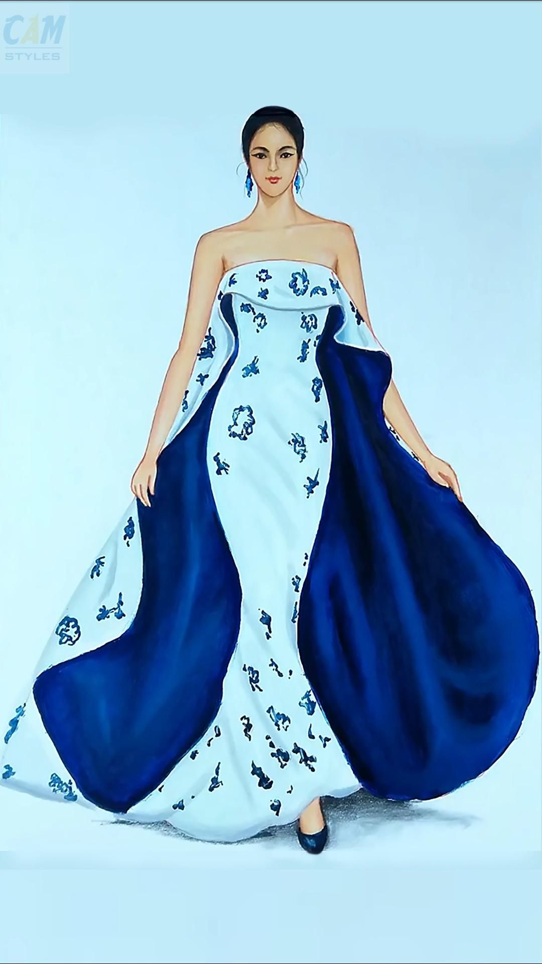 Cam Style Drawing 585 Fashion Illustration Artofit