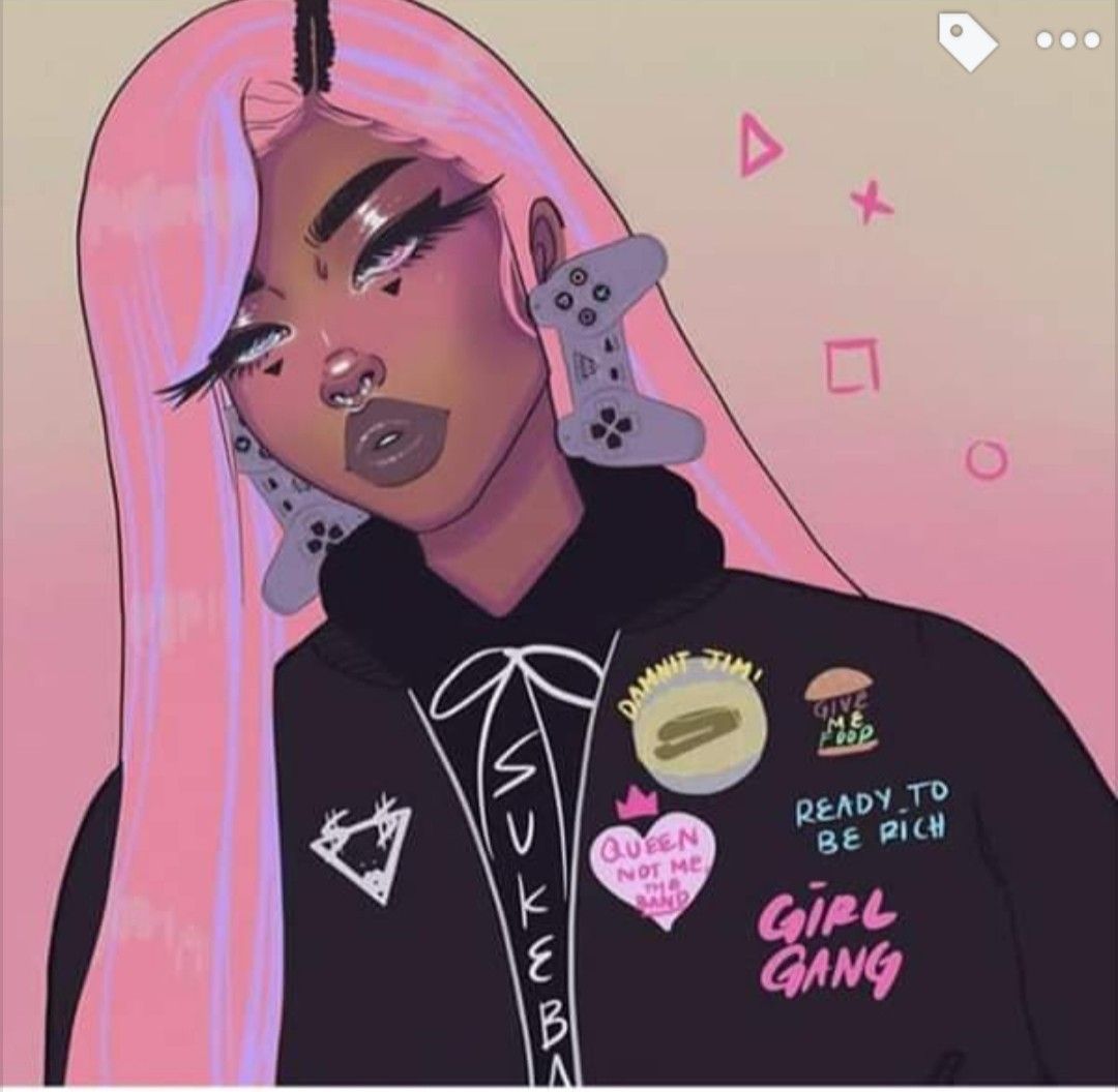 Anime Black Girl Hairstyles Maxipx